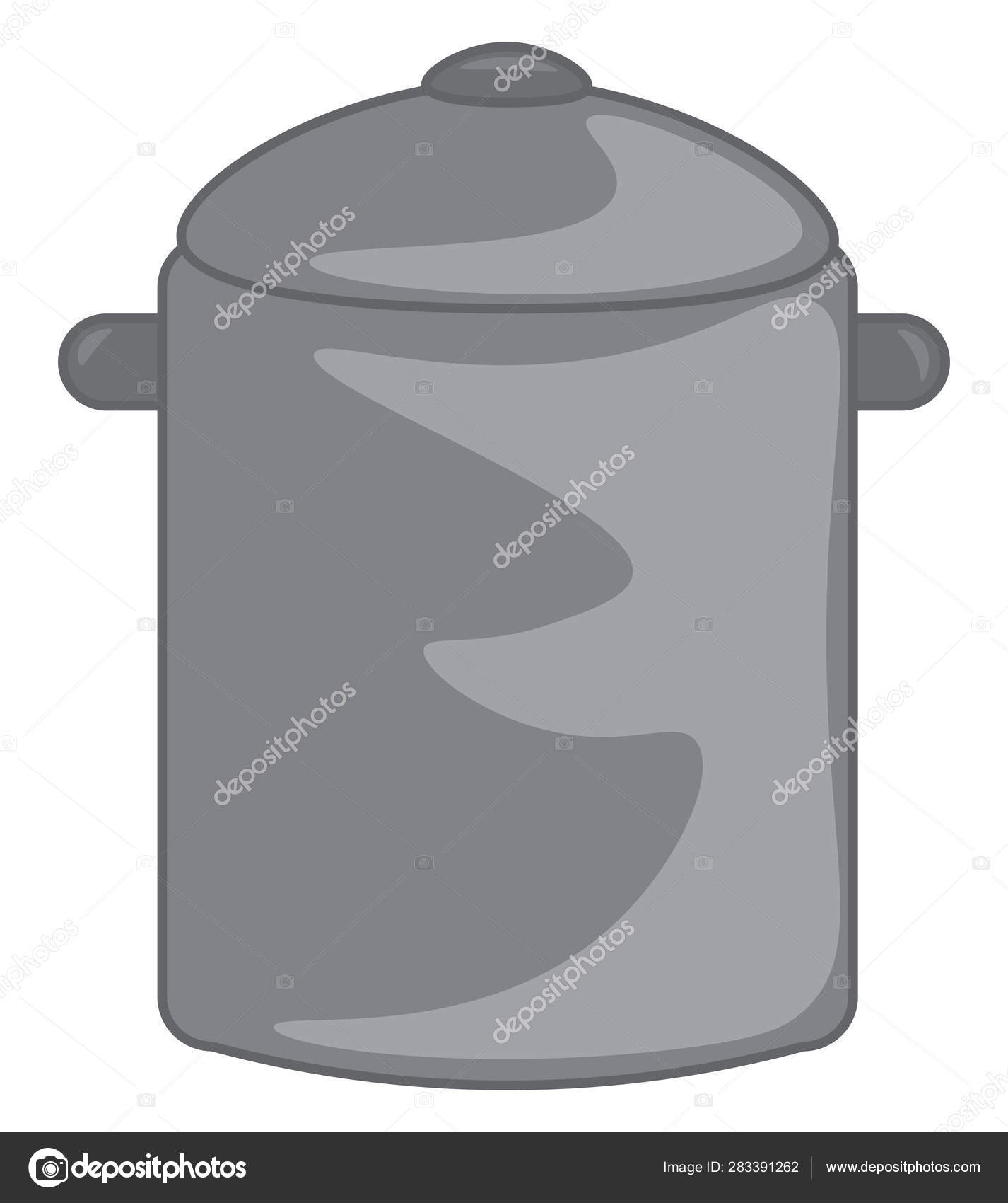A tall pot, vector or color illustration. Stock Vector by ©Morphart ...