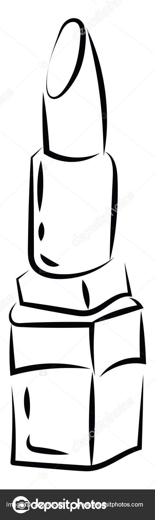 Pomade illustration, illustration, vector on white background. Stock ...