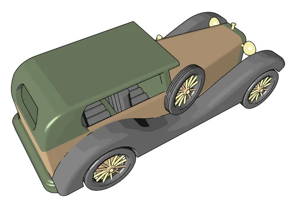 Vector cartoon truck hotrod — Stock Vector © mechanik #2458034