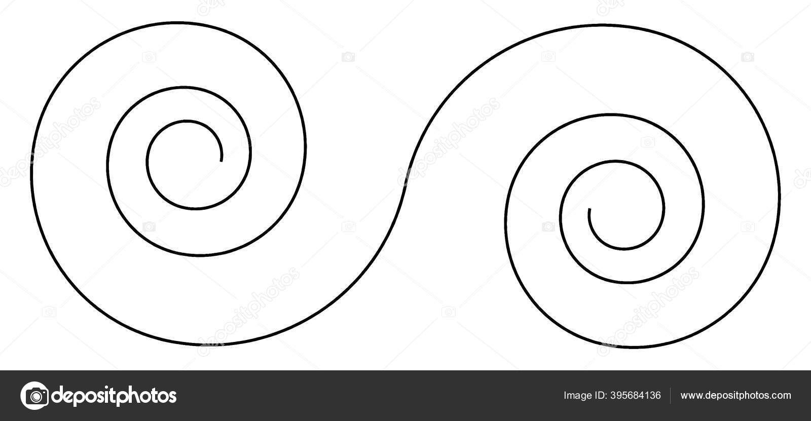 Double Spiral Symbol