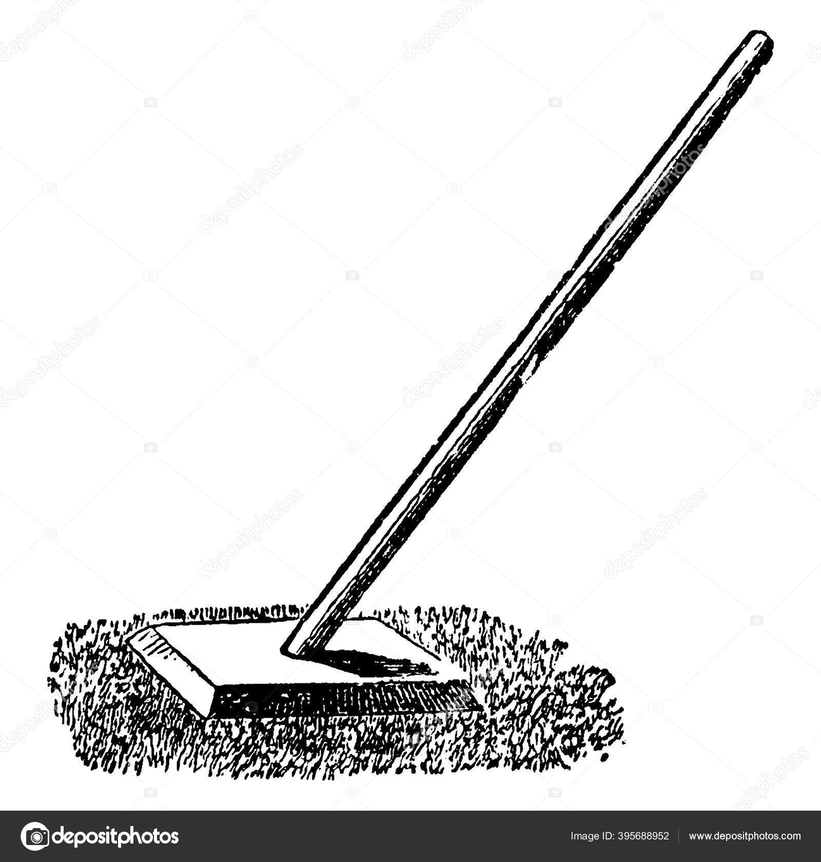 Typical Representation Implement Used Beat Newly Laid Turf Vintage Line ...