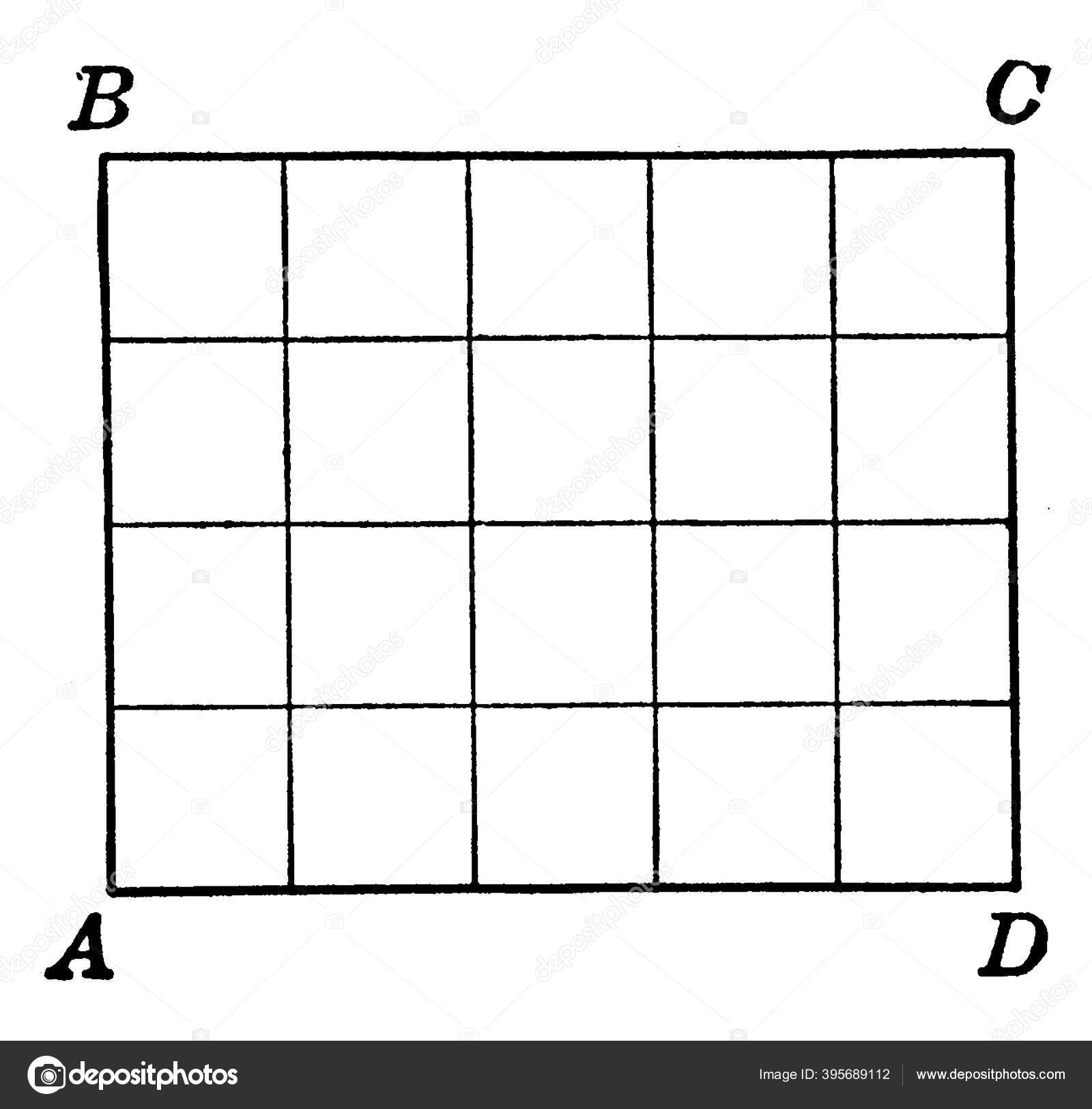 Pola Petak Yang Terbuat Dari Garis Horisontal Dan Vertikal Saling ...