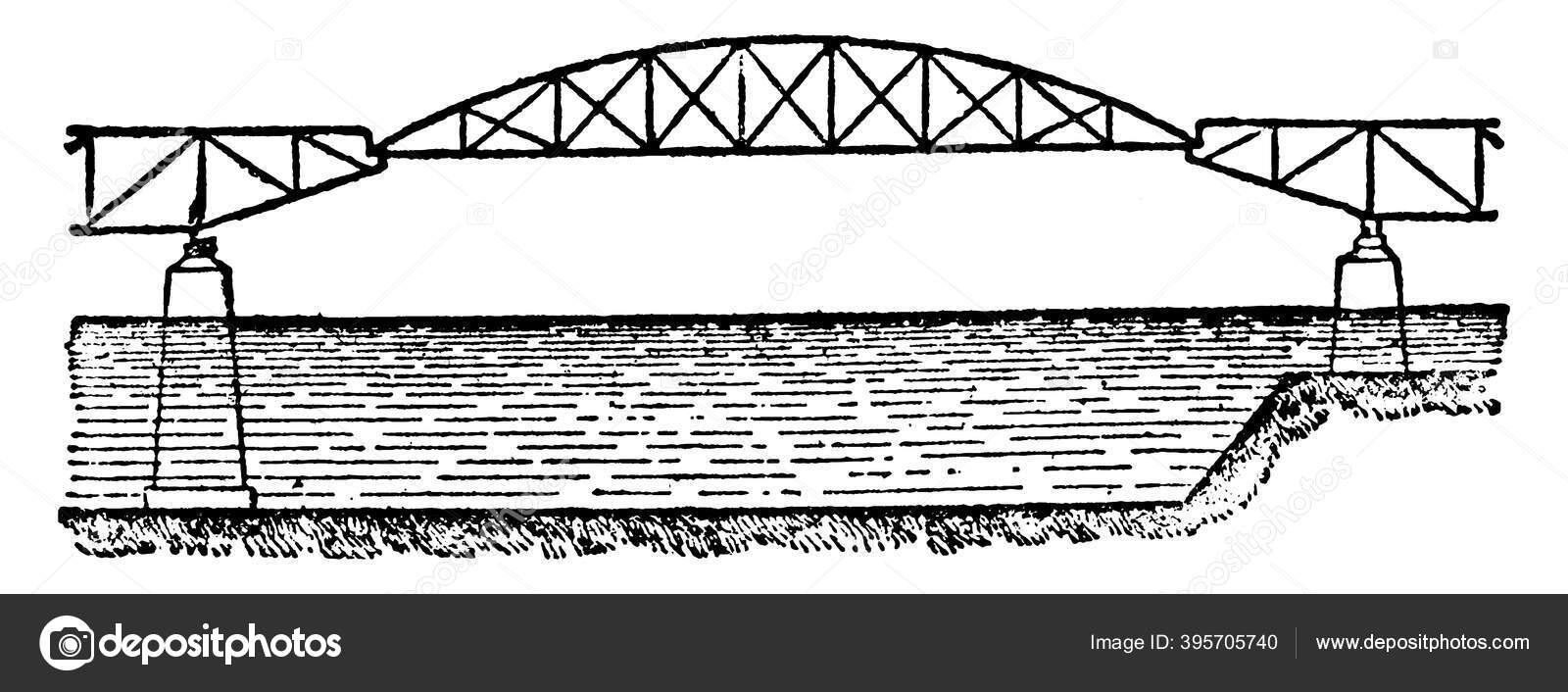 Construcción Puente Voladizo Construido Con Voladizos Figura Aquí ...