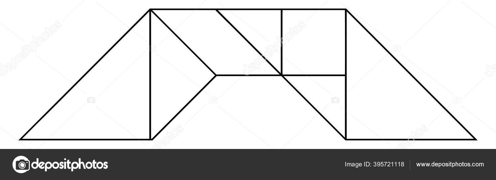 Single Arch Tangram Tangrams Gives Students Opportunity Use ...