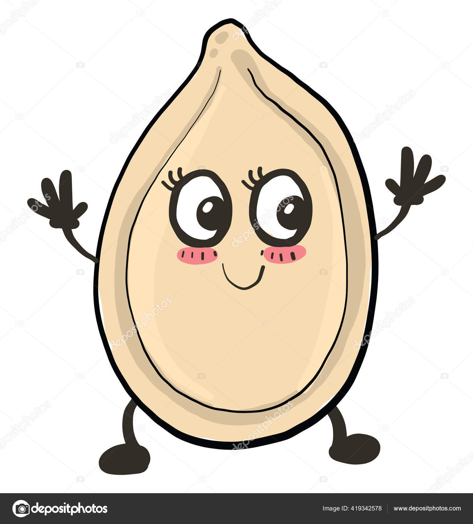 Pumpkin Seed Clip Art