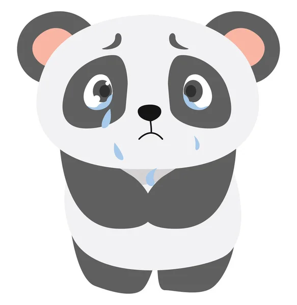 Sad Panda Emoticon