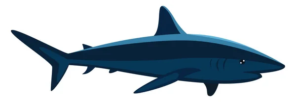 Blue Tuna Fish Illustration Vector White Background Stock Vector by ...