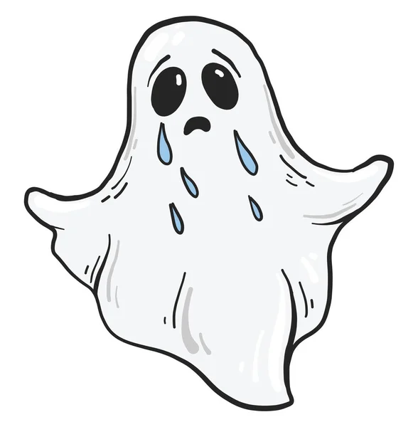 Sad ghost Vector Art Stock Images | Depositphotos