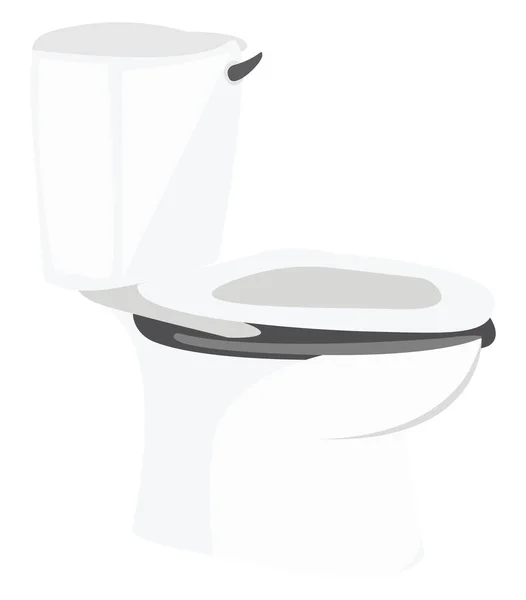 Toilet Drawing Illustration Vector White Background Stock Vector By
