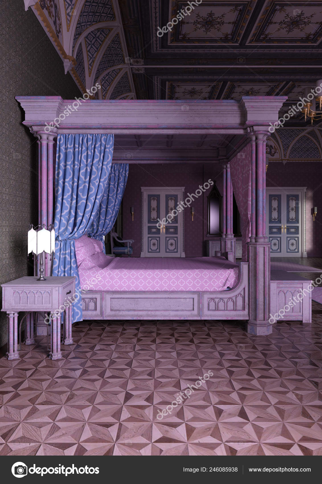 Medieval Princess Bedroom