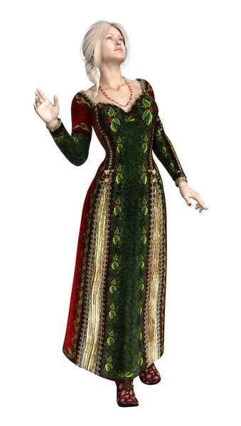 3D Rendering Fairy Tale Princess on White Stock Photo by ©PhotosVac ...