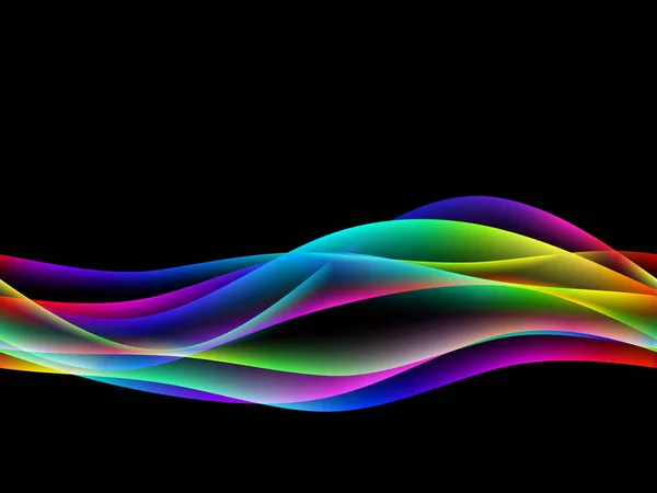 Vector Waves Eps10 Transparency Mesh Abstract Composition Curve Lines ...