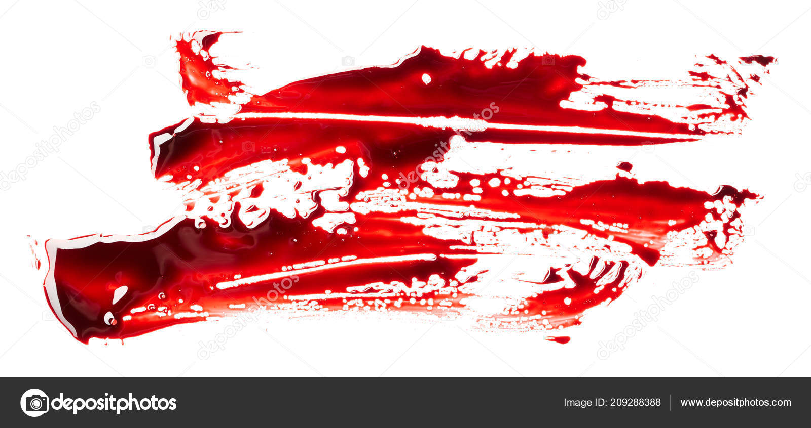Blood Splatter Isolated White Background Stock Photo by ©Nik_Merkulov ...