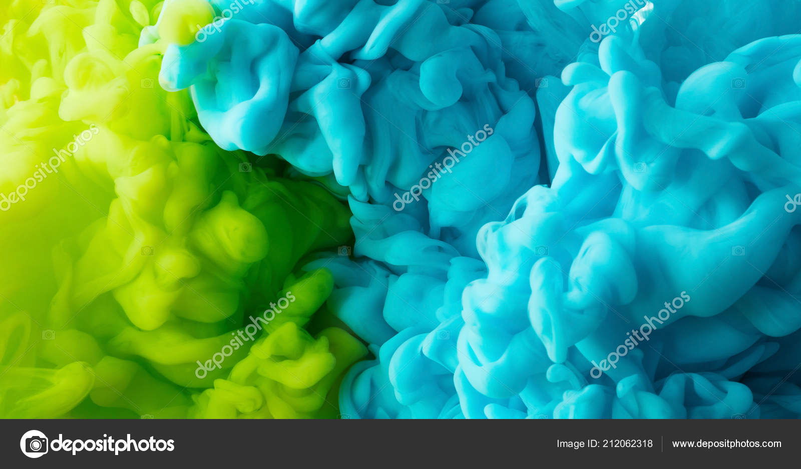 Close Ink Drop Water Background Stock Photo by ©Nik_Merkulov 212062318