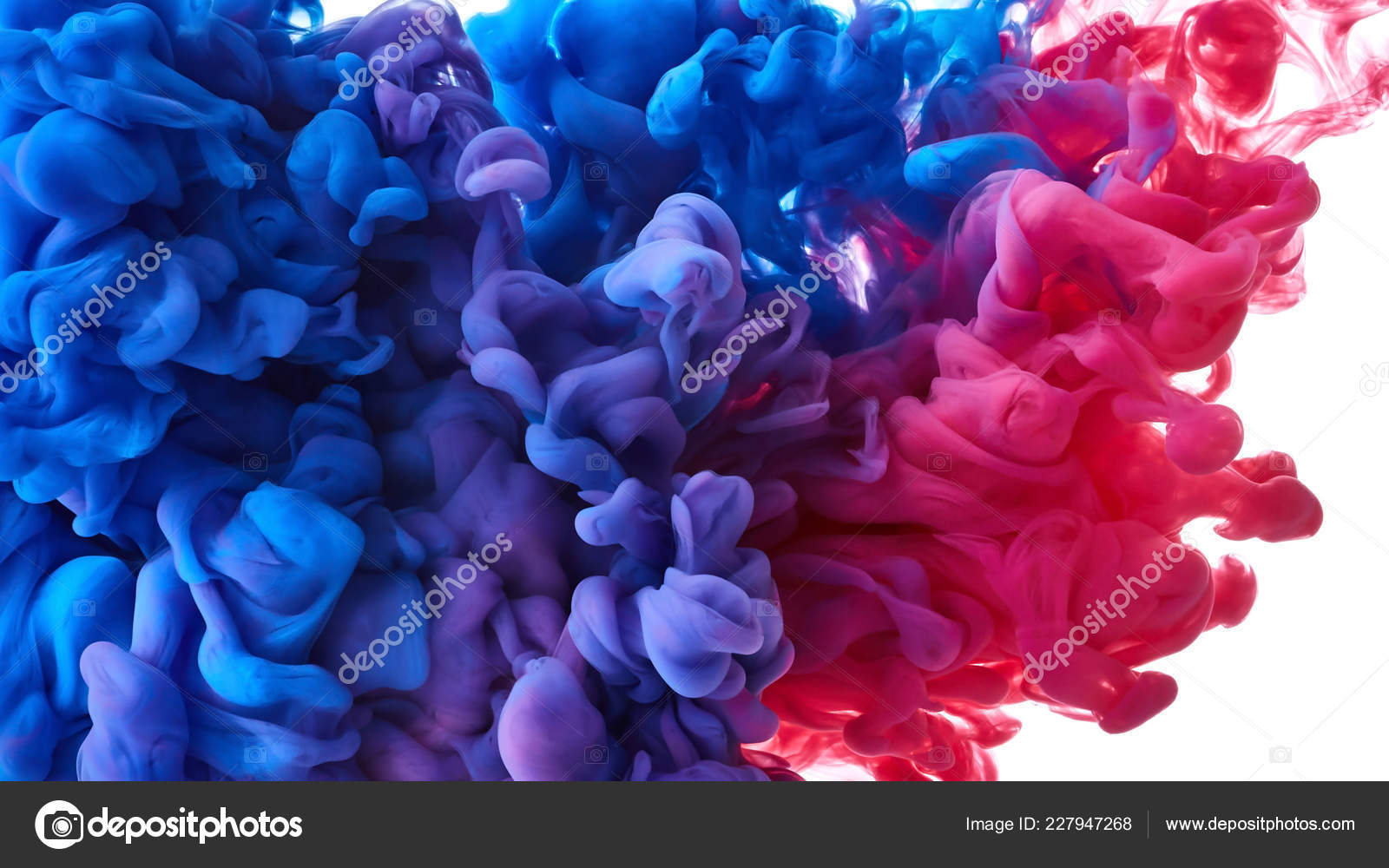 Ink Drops In Water Wallpaper