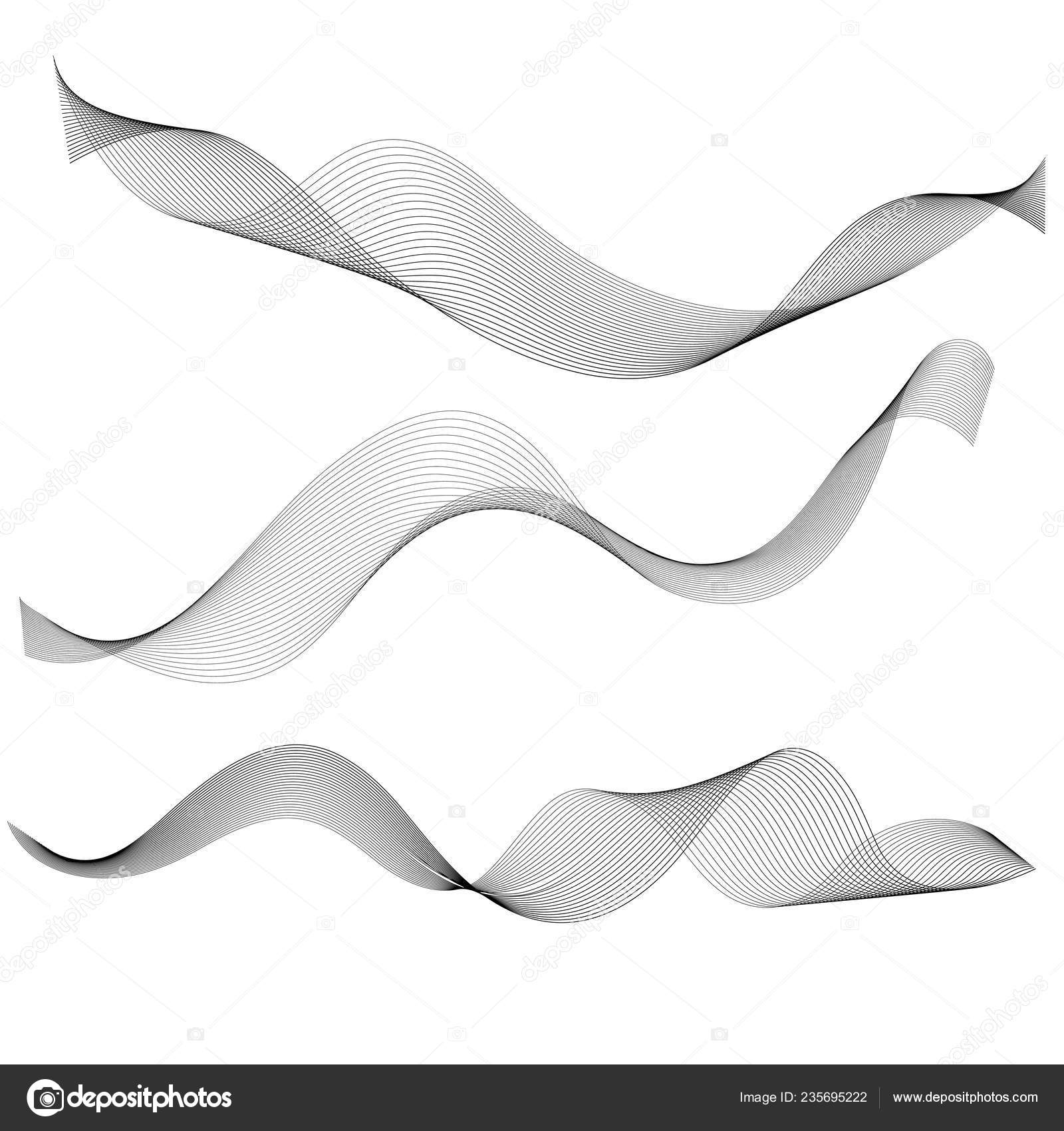 Graphic Wave Lines