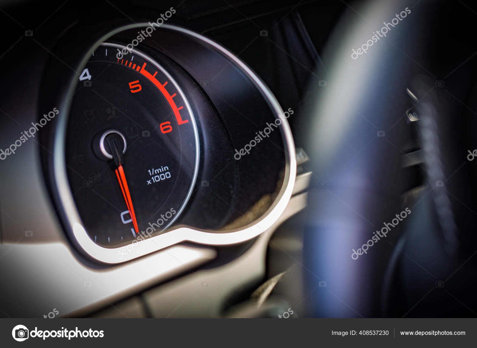 Tachometer Redline Tattoo