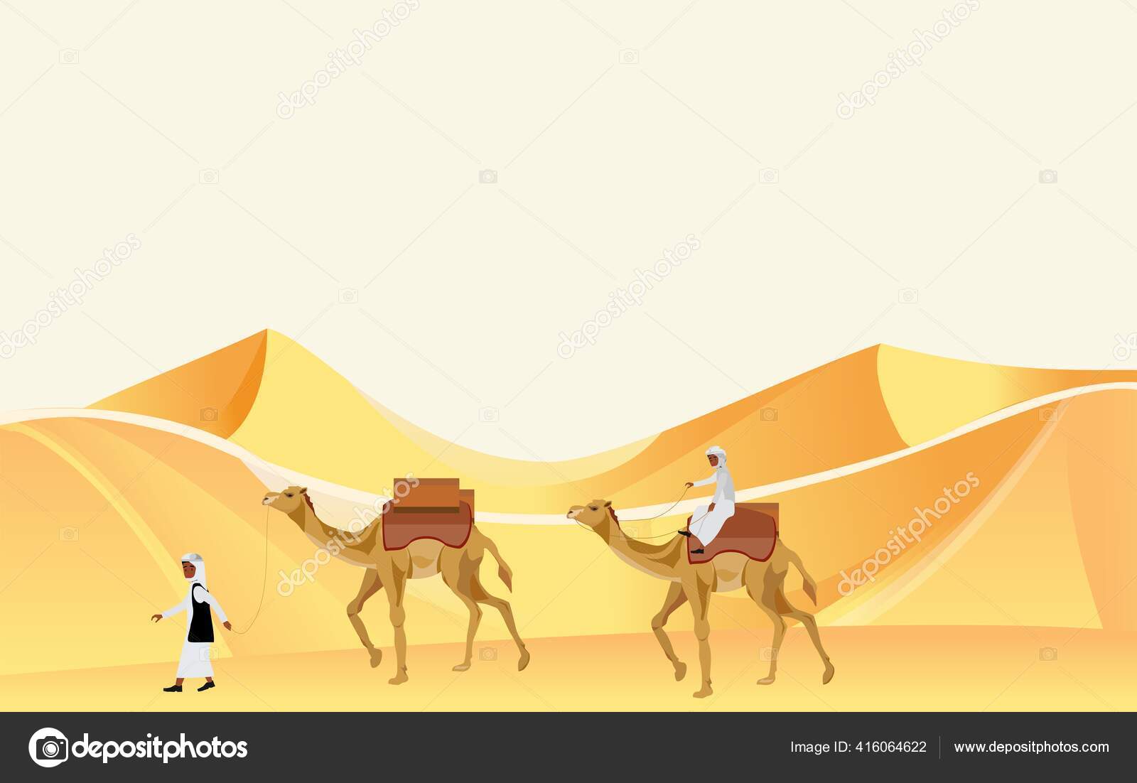 Desert Caravan Clipart