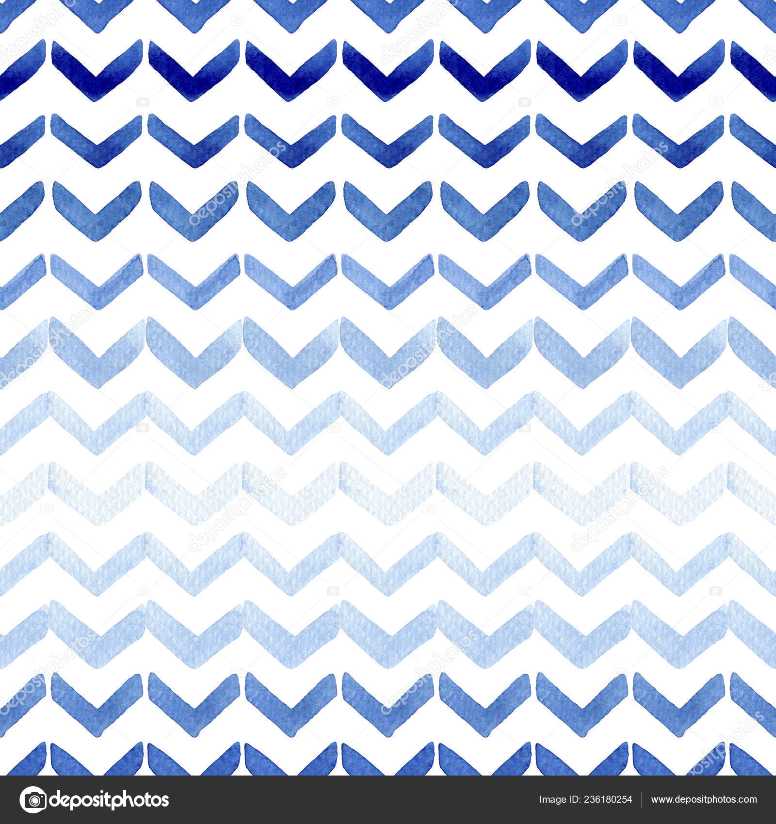 Zigzag Wallpaper Blue