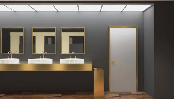 Public restroom render Stock Photos, Royalty Free Public restroom ...