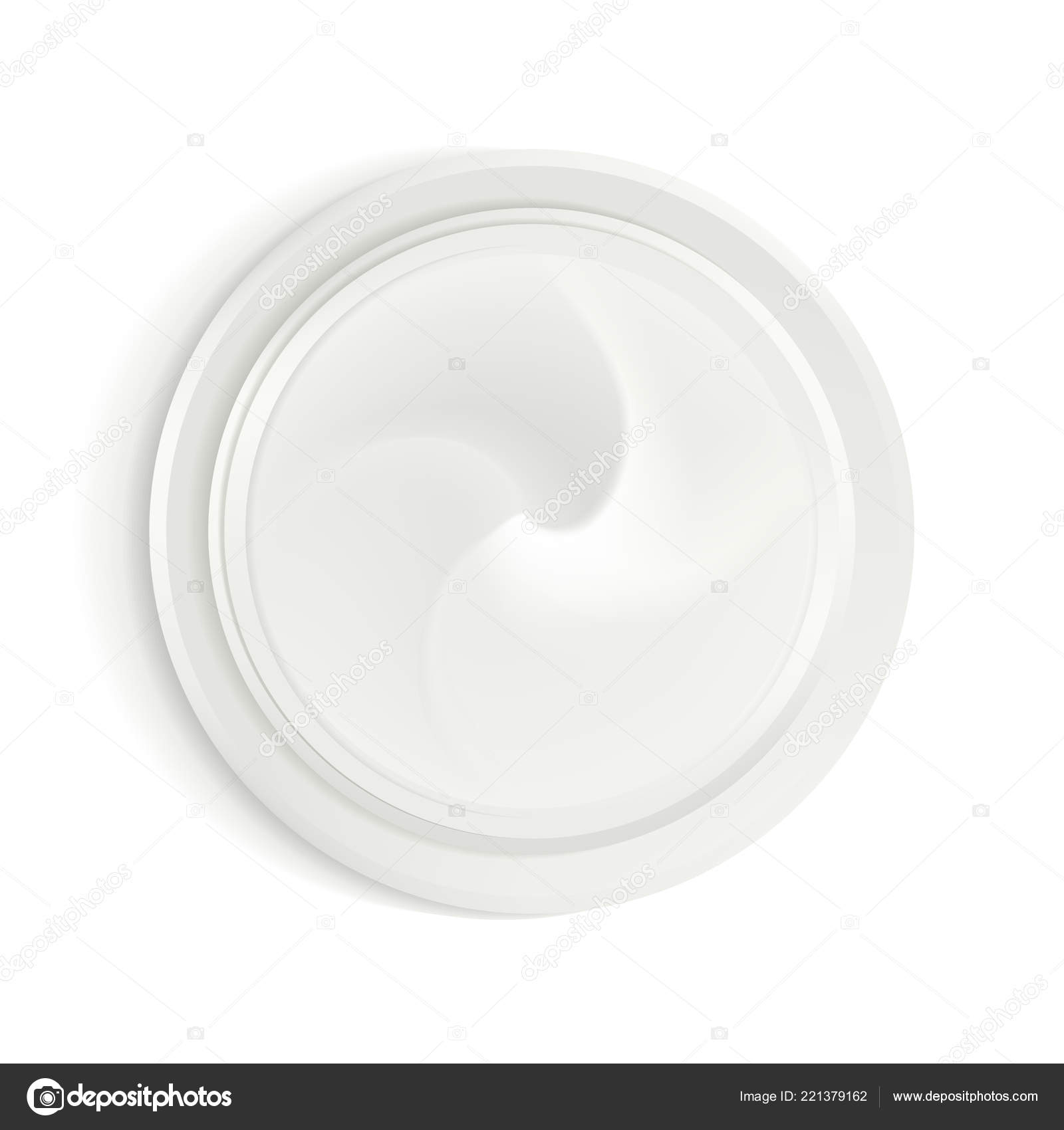 Top view hygienic cream Stock Vector by ©majcot #221379162