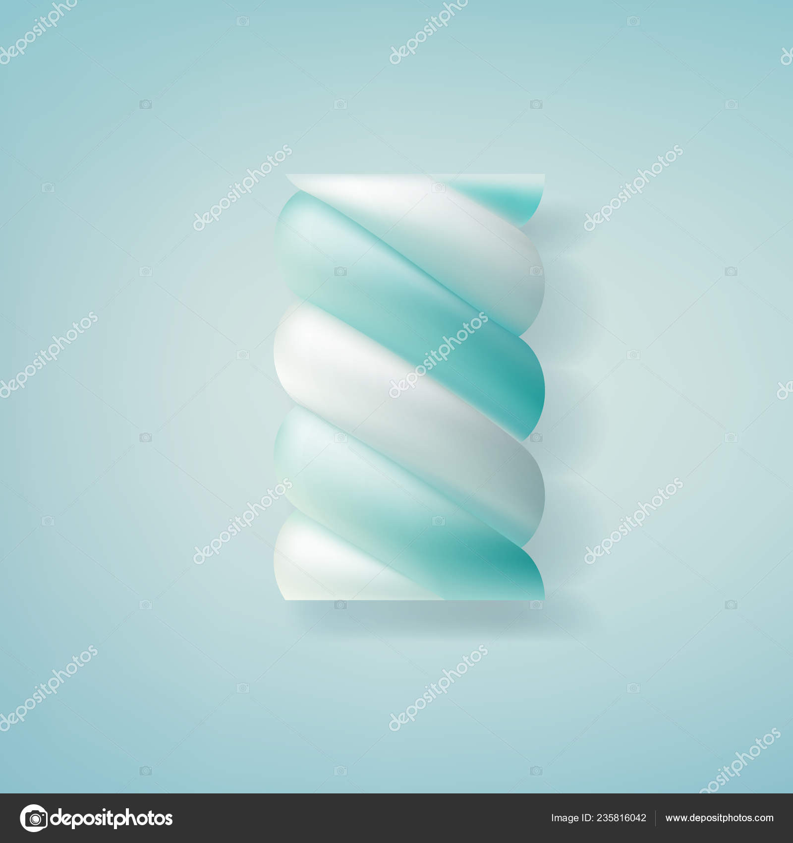 Realistic marshmallow candy Stock Vector by ©majcot 235816042