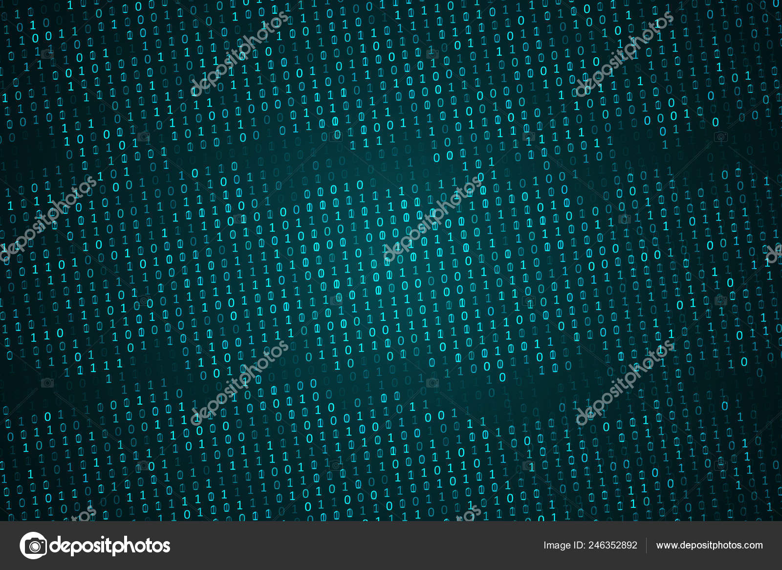 Binary computer code background Stock Vector Image by ©majcot #246352892