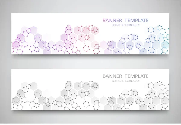 Banners Headers Site Molecules Big Genomic Data Visualization Dna Test ...
