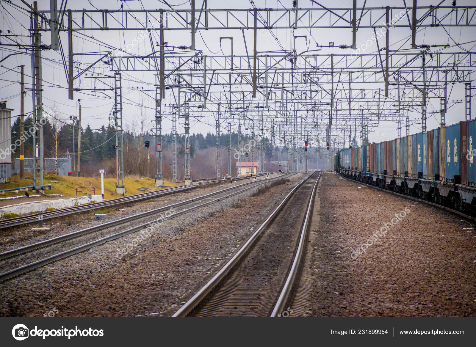 Russia 2018 Train Rails — Stock Editorial Photo © alenka2194 #231899954