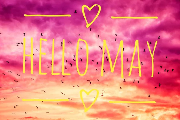 Hello May Facebook Cover