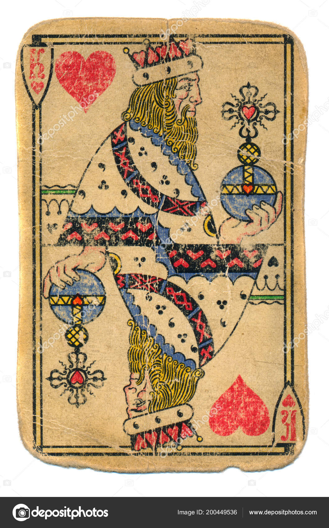 Kongen Av Hjerter Tegning