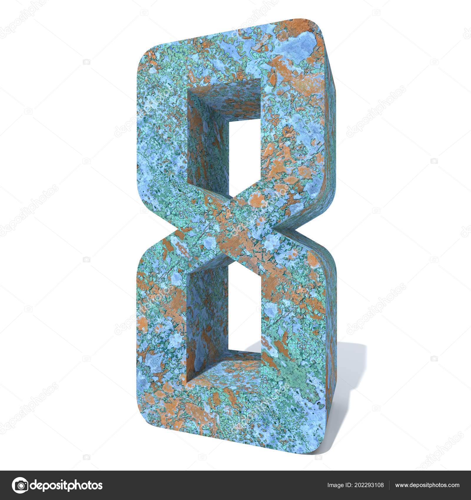 Conceptual Old Rusted Metal Font Type Iron Steel Industry Piece — Stock ...