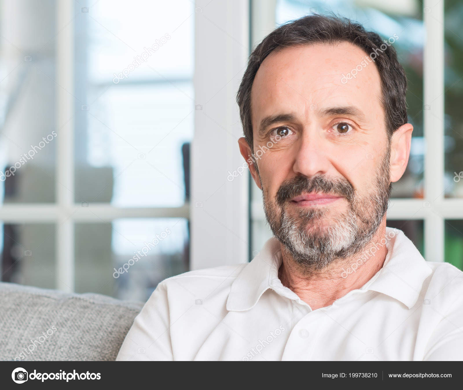 Middle Aged Man Face