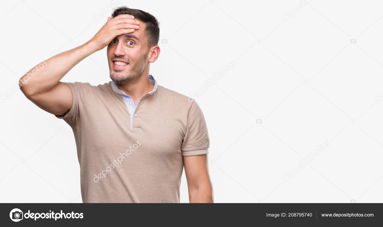 Hand On Forehead Frustrated