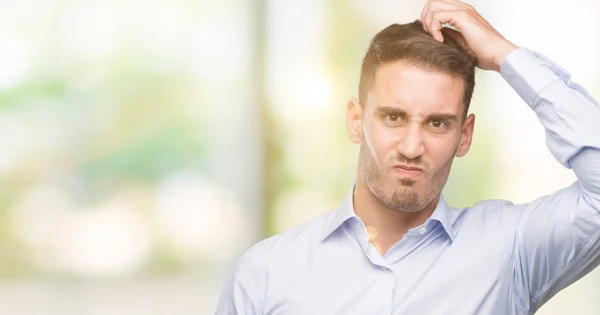 Man scratching head Stock Photos, Royalty Free Man scratching head ...