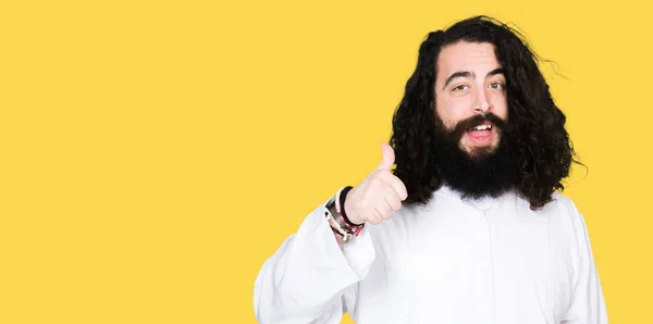 Jesus Winking And Pointing