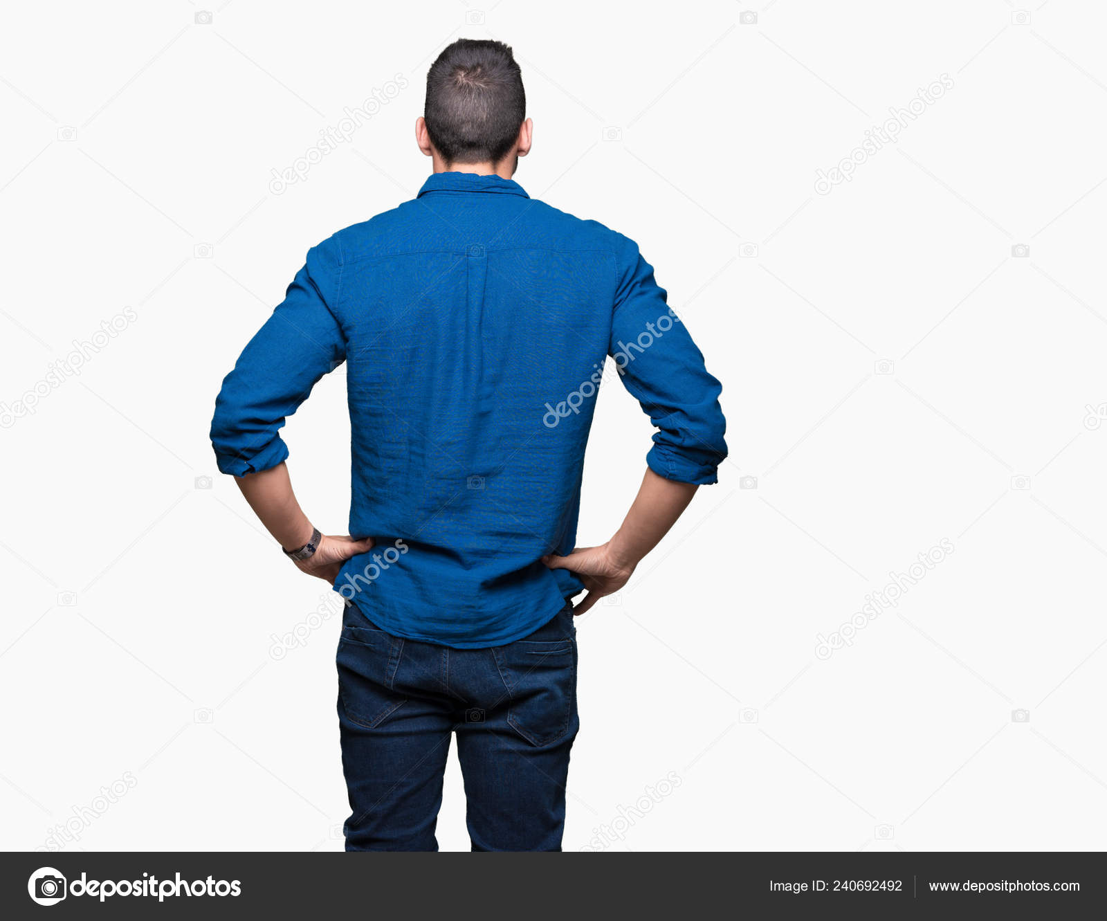 Person Standing Backwards