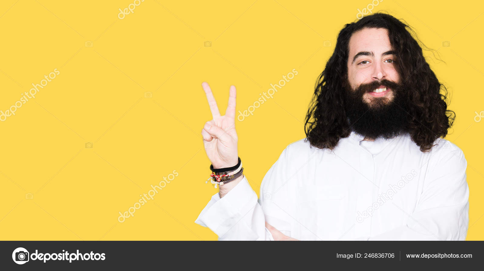 Jesus Winking And Pointing