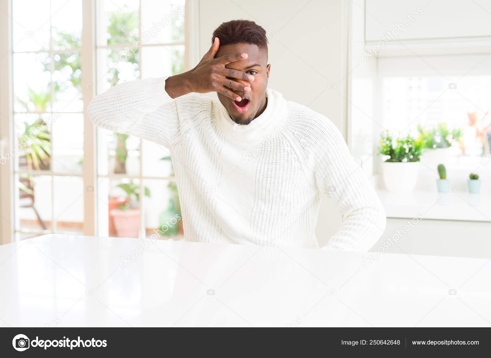 Eyes Looking Over Table