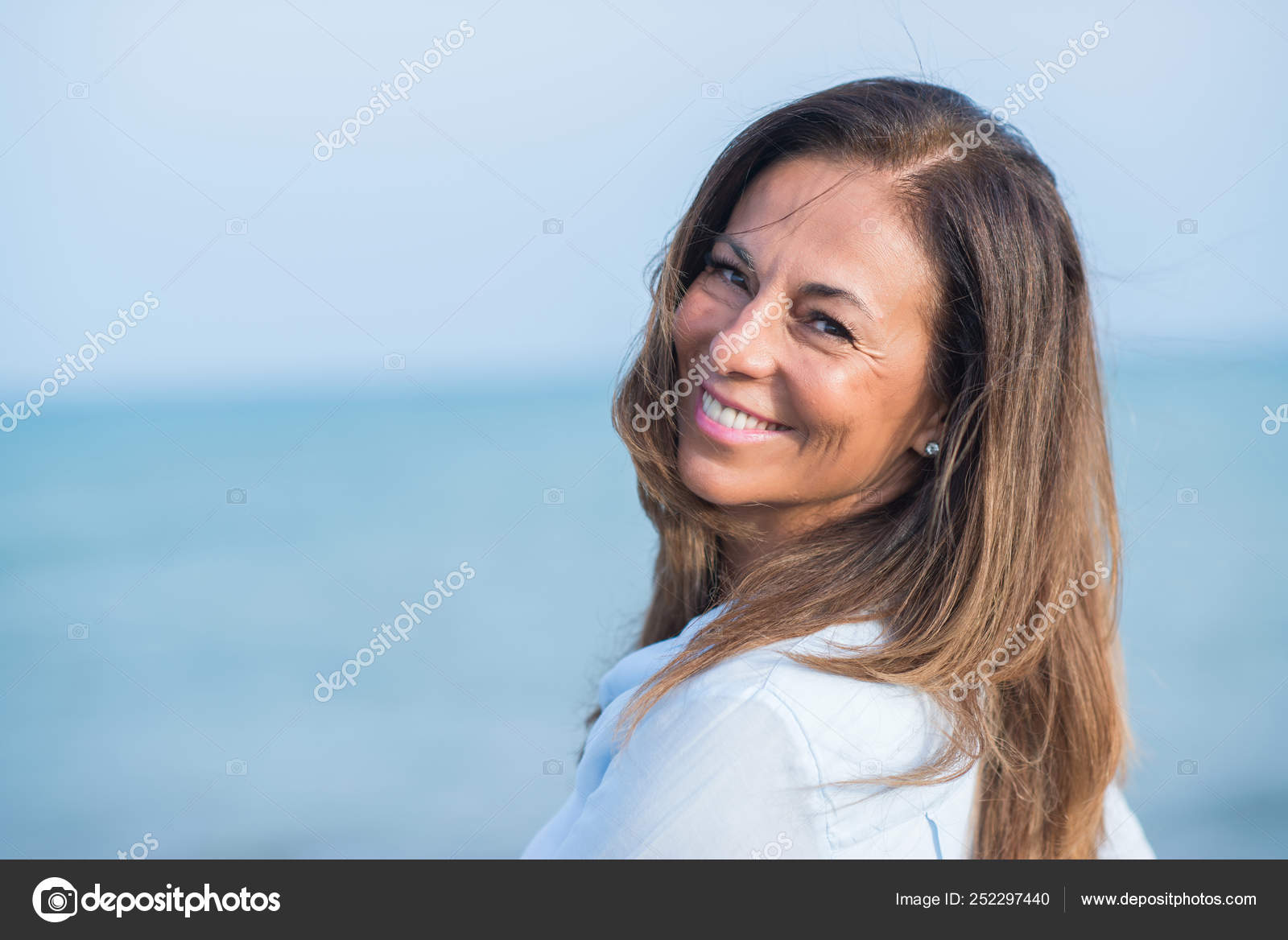 Smiling Hispanic Woman