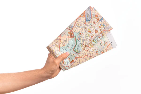 Holding map city Stock Photos, Royalty Free Holding map city Images ...