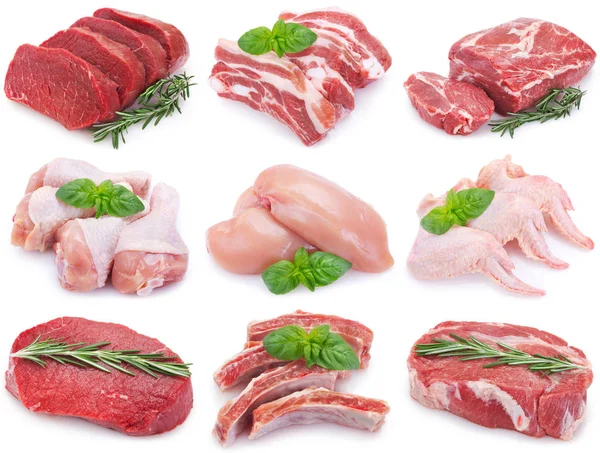Raw meat collage Stock Photos, Royalty Free Raw meat collage Images ...