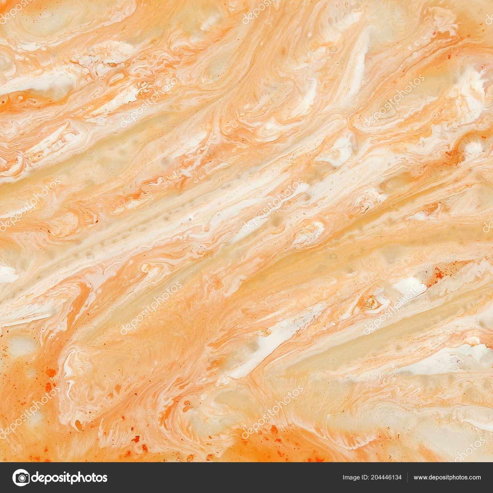 Orange And White Pattern Background
