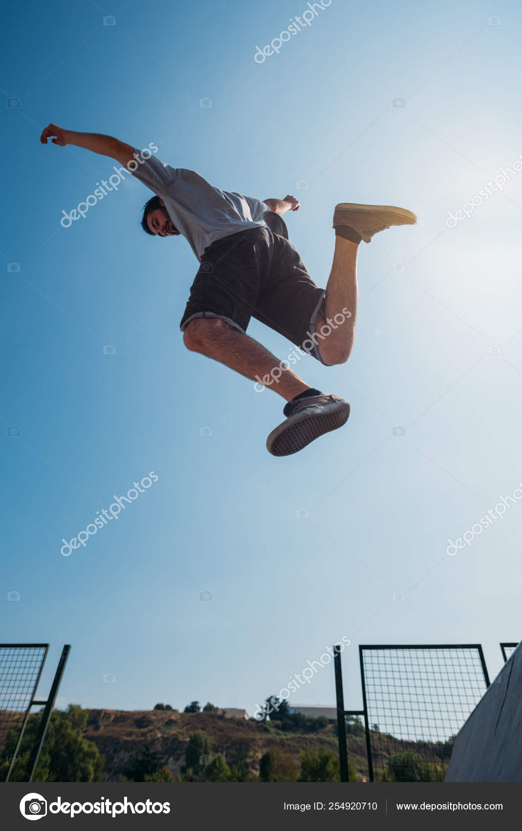 Parkour Jump Over