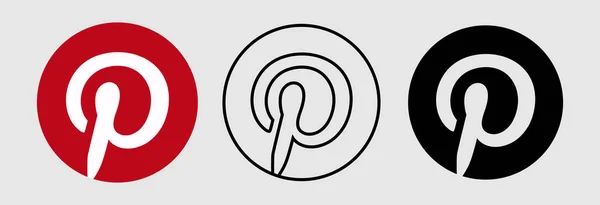 18,523,954 Pinterest logo Vector Images | Depositphotos