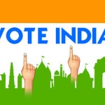 Indian people Hand with voting sign showing general election of India ...