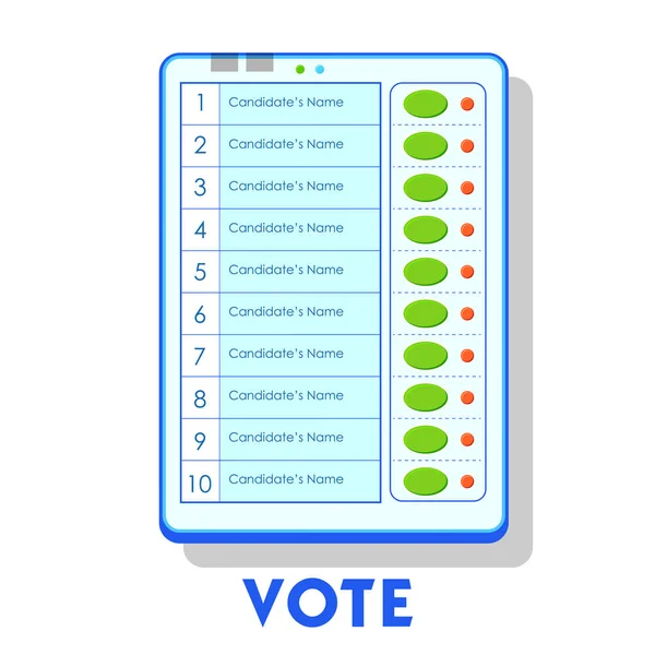 Voting machine Vector Art Stock Images | Depositphotos