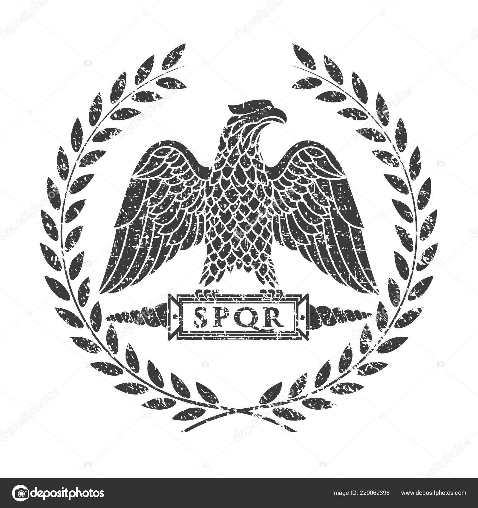 Logo Roman Eagle Stock Vector Image by ©matc #220062398