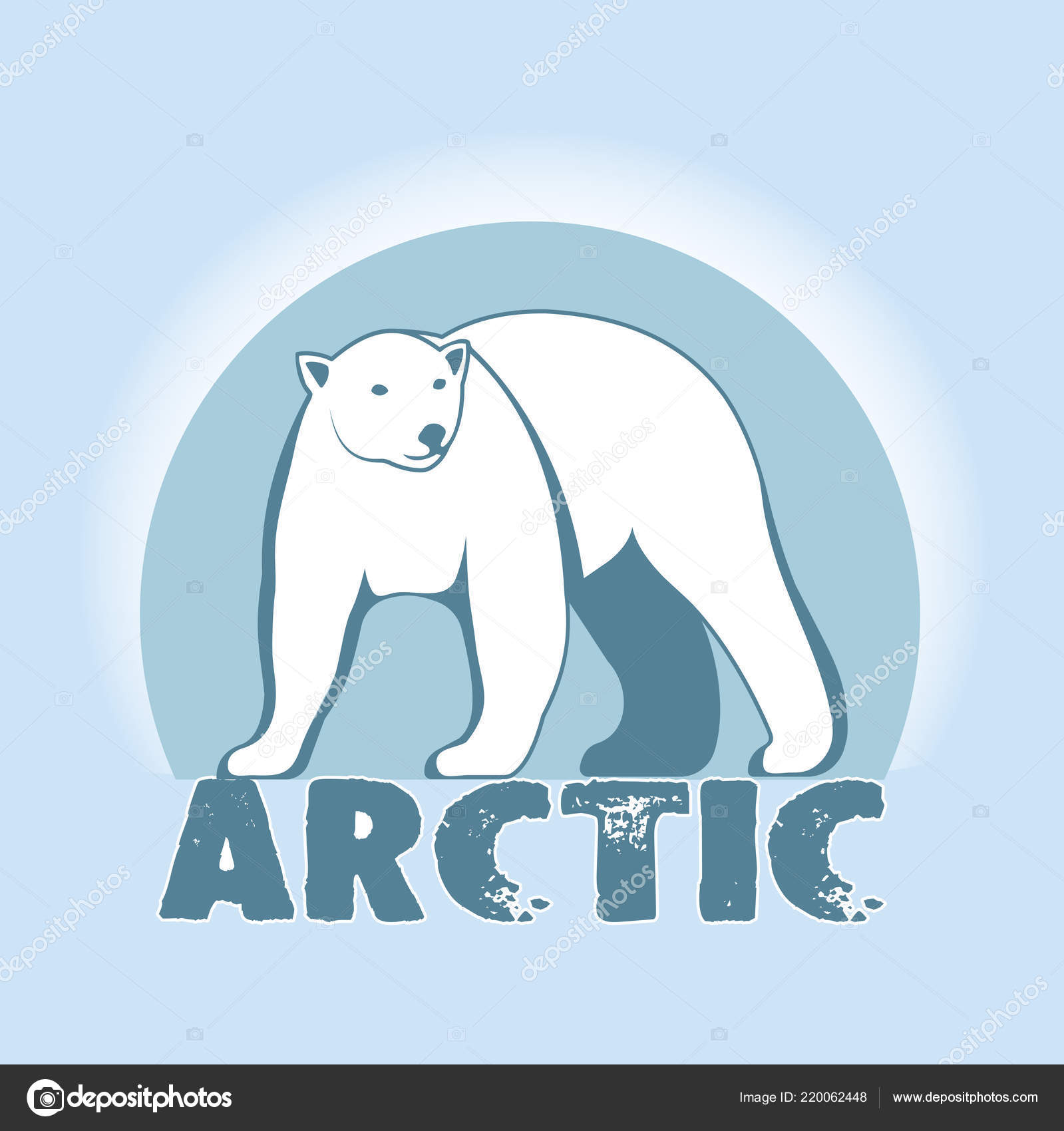 Image vectorielle Ours Polaire Symbole L'arctique par ©matc - 220062448