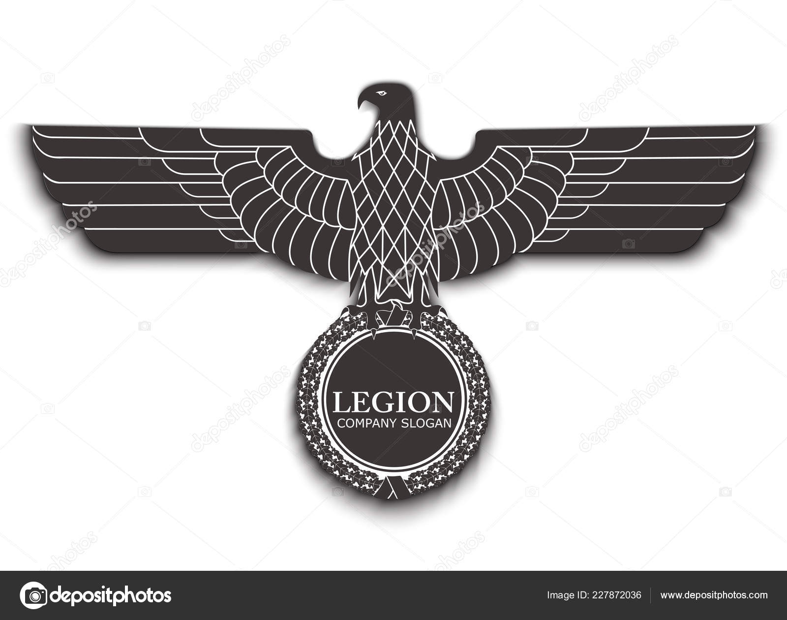 Roman Eagle Symbol Roman Imperial Flag